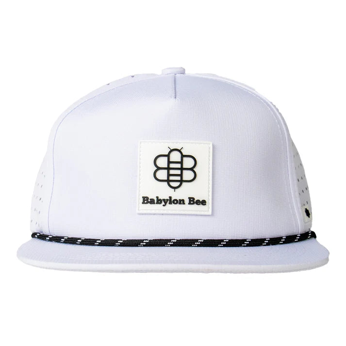 Babylon Bee Rope Hat - White – Babylon Bee Store