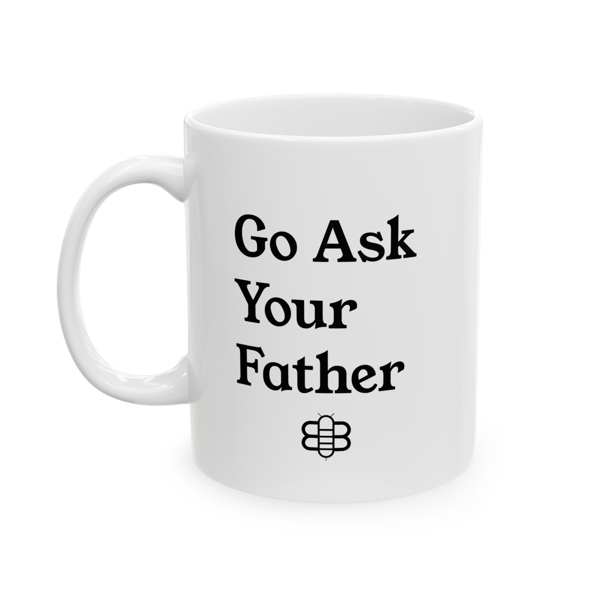 Go Ask Father Mug – Babylon Bee Store